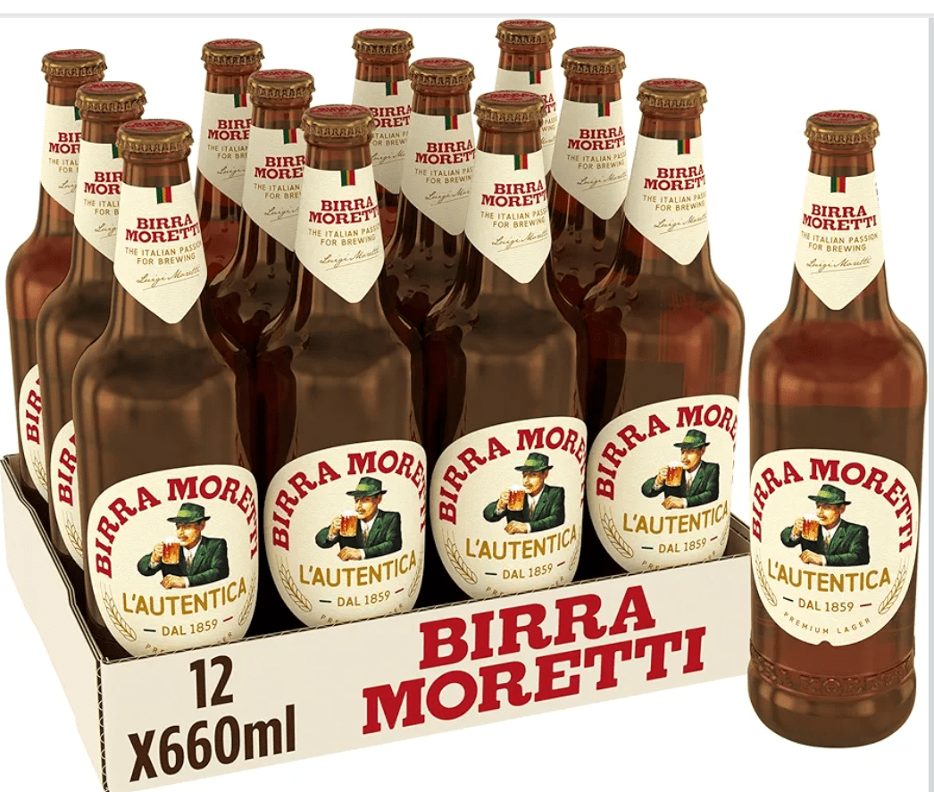 Birra Moretti 660ml Bottles - (Pack of 12)– Washington Vapes Wholesale