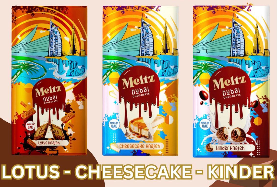 Dubai Meltz Kunafa Chocolate– Washington Vapes Wholesale