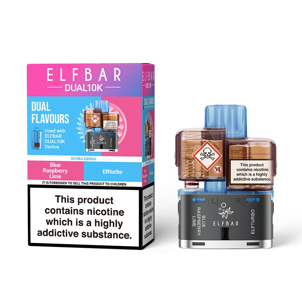 Elf Bar Dual 10k Replacement Pods - (5 Pack)– Washington Vapes Wholesale