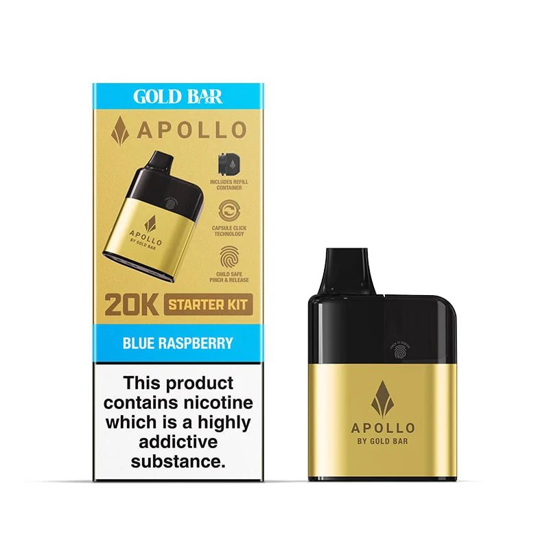 Gold Bar Apollo 20K Pod Kit - (Pack of 5)– Washington Vapes Wholesale