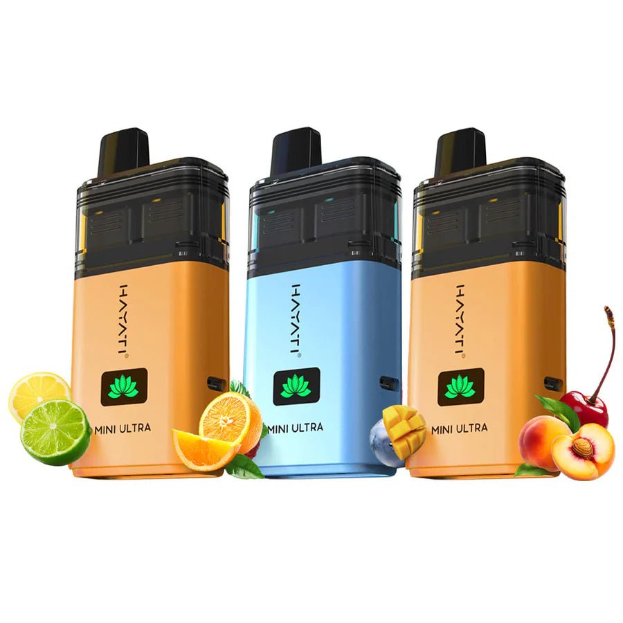 Hayati Mini Ultra 1500 Rechargeable Vape Kit - (Pack of 5)– Washington ...