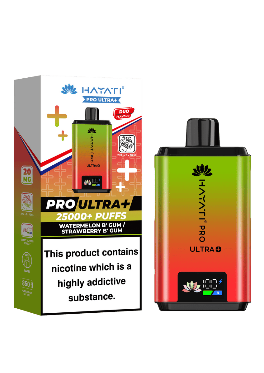 Hayati Pro Ultra Plus Rechargeable Vape Kit - (Pack of 5)– Washington ...