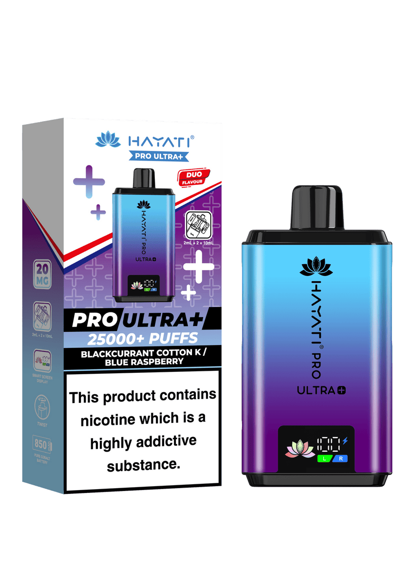 Hayati Pro Ultra+ Rechargeable Vape Kit - (Pack of 5)– Washington Vapes ...