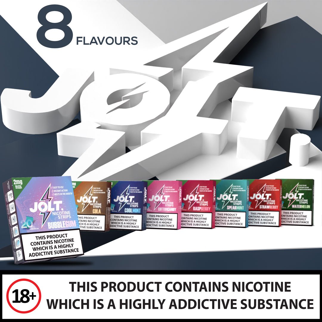 Jolt Nicotine Strips - (Pack of 10)– Washington Vapes Wholesale