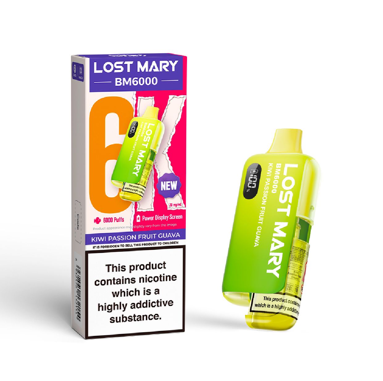 Lost Mary BM6000 Disposable Rechargeable Vape Kit - 21.00+– Washington ...