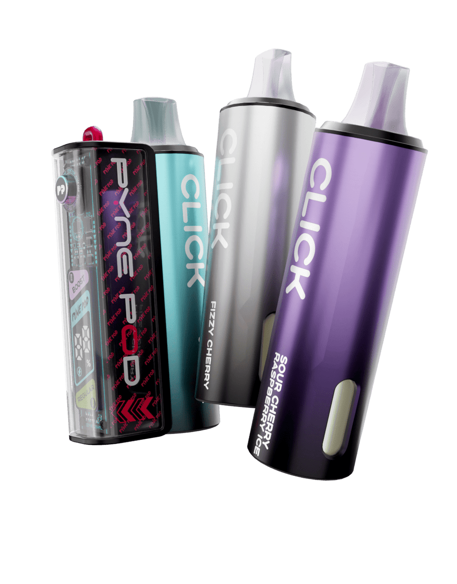 Pyne Pod Click 50k Multiuse Device Rechargeable Vape Kit - (Pack of 5 ...