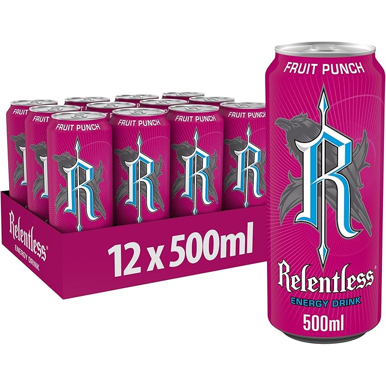 Relentless Passionfruit Punch PM Energy Drink 500ml – (12 Pack ...